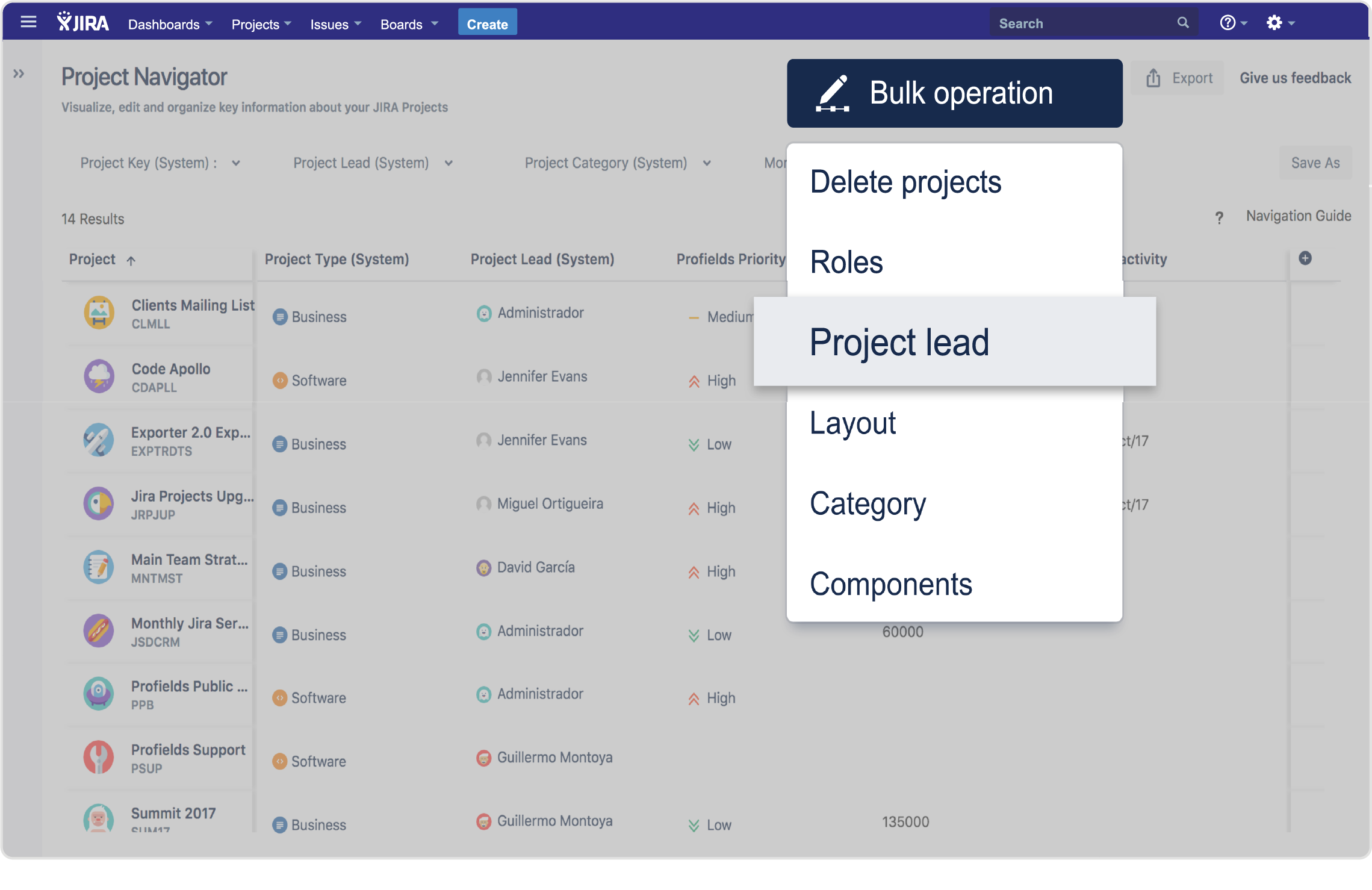 Transform Jira Software into a project tracker