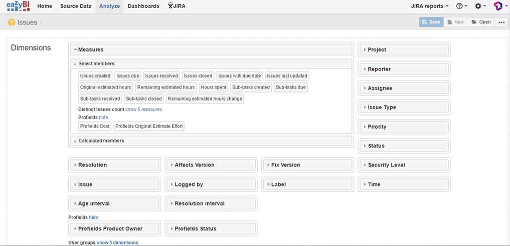 Project reports in Jira: How to integrate eazyBI and Profields