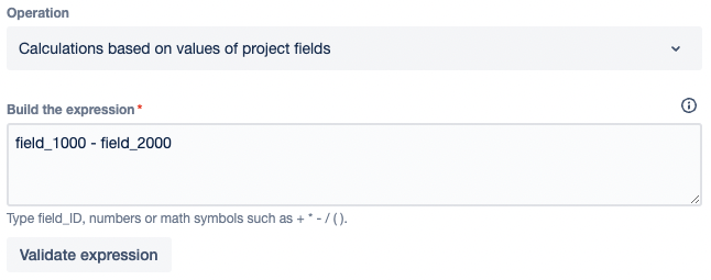 How to delegate data calculation to your projects
