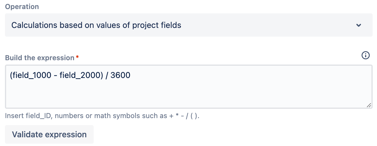 How to delegate data calculation to your projects